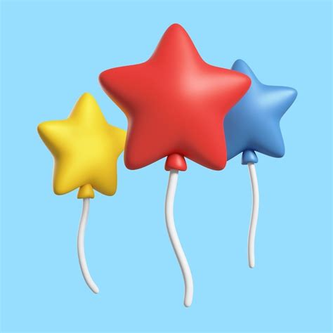 새해 아이콘의 3d 렌더링 무료 Psd 파일