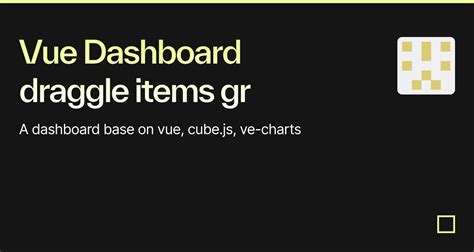 vue dashboard draggle items gr codesandbox