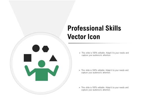 Professional Skills Vector Icon Ppt PowerPoint Presentation File Infographics