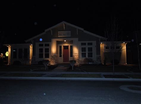 Installing Outdoor Flood Lights Under Eaves Outdoor Lighting Ideas