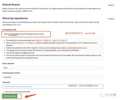 GitLab自动同步到GitHub 墨天轮