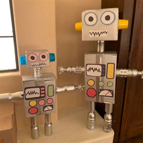 Diy Cardboard Robots
