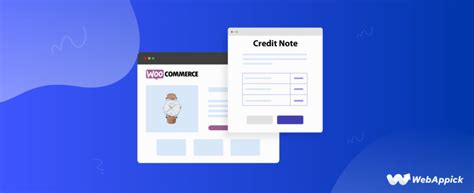 How To Generate And Print Woocommerce Credit Note
