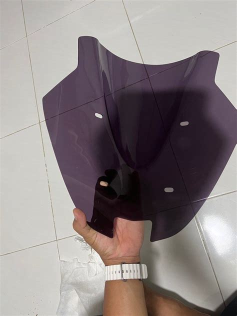 Nmax V2 Windshield Motorcycles Motorcycle Accessories On Carousell
