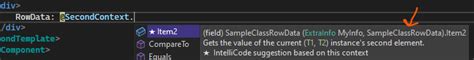 Named Tuples On Renderfragments Not Working And Razor Intellisense Is Holding Onto Reference