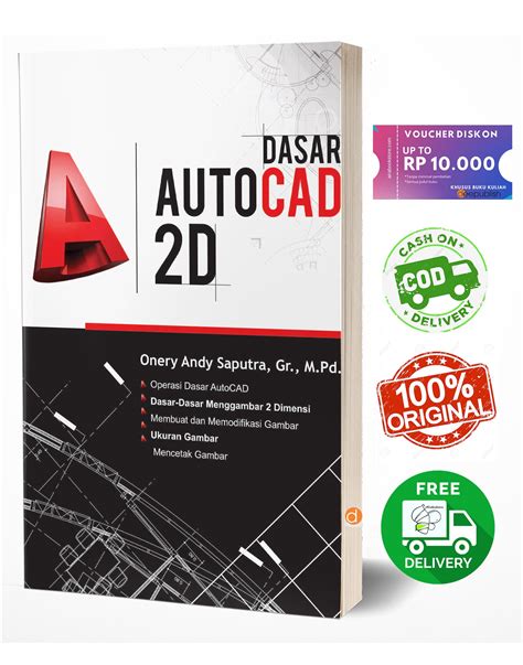 Buku Dasar Autocad 2 Dimensi Original Dp01804a Lazada Indonesia