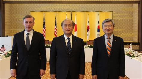 백악관 “미한일 안보수장 안보 분야 공동 관심사 활발히 논의할 것”