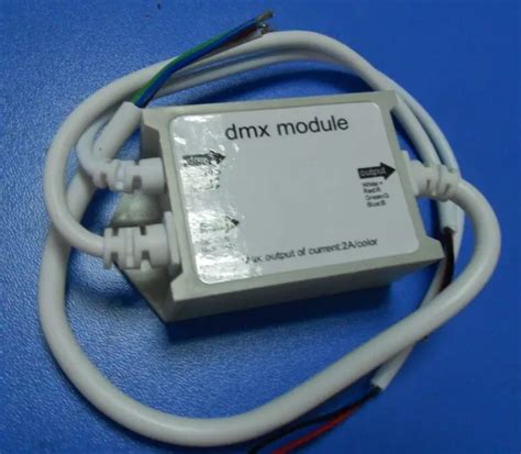 Dmx 512 Module And Decoderdc5v Inputpnln Dmxmodel 3ch 5v In Rgb Controlers From Lights