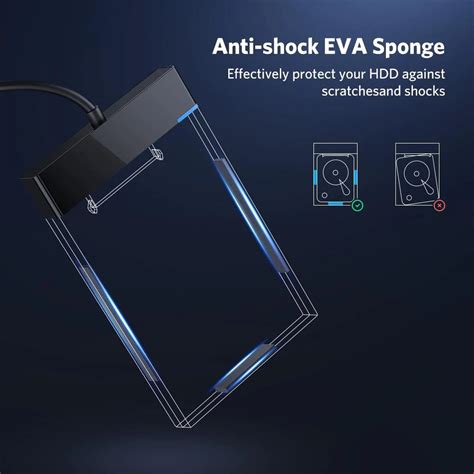 Jual UGREEN Casing Hardisk Eksternal Sata 2 5 In USB 3 0 Enclosure Hardisk Max Read 6TB