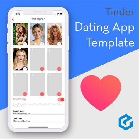 React Native Dating App Template Tinder Clone Enappd Ionic React
