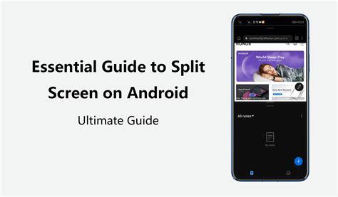 How To Use Android Split Screen Ultimate Guide HONOR UK