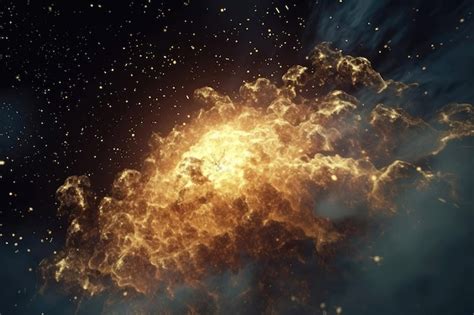 Premium Photo A View From Space To A Galaxy And Stars Universe Filled