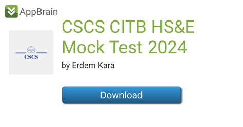 Cscs Citb Hsande Mock Test 2024 For Iphone Free App Download