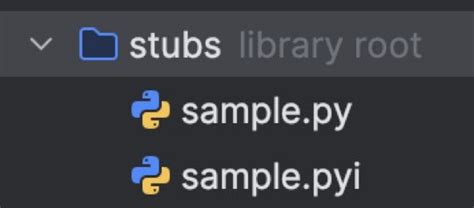 Stubs Pycharm Documentation