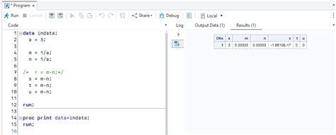 Solved Sas Data Step Same Operation With Different Results Page 2