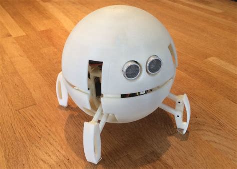 Spherical Quadruped Robot With Obstacle Avoidance Geeky Gadgets