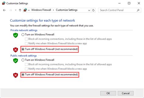 how to disable the firewall on windows server core 20