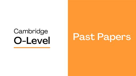 Past Papers For O Level A Level Matric Fsc And Test Preparations