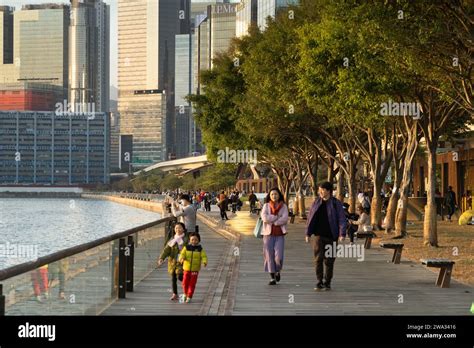 Kwun Tong Promenade Is An Urban Waterfront Park In Kwun Tong New