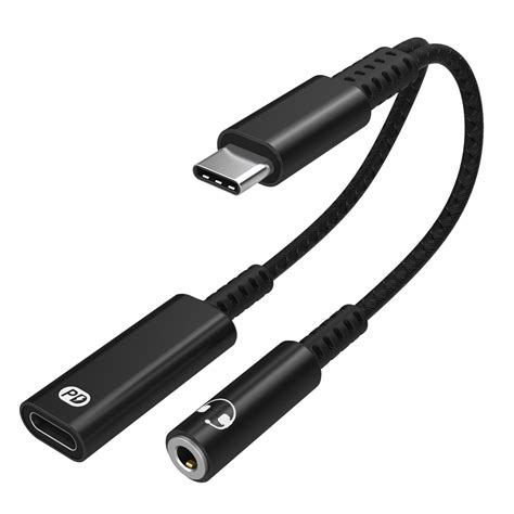 Adattatore Usb C Per Cuffie Da Mm E Caricabatterie Usb C Black Leroy Merlin