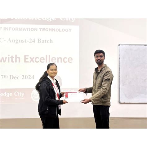 Bestperformer Pgdac Dotnet Achievement Careergrowth Gratitude Dipali Chaudhari
