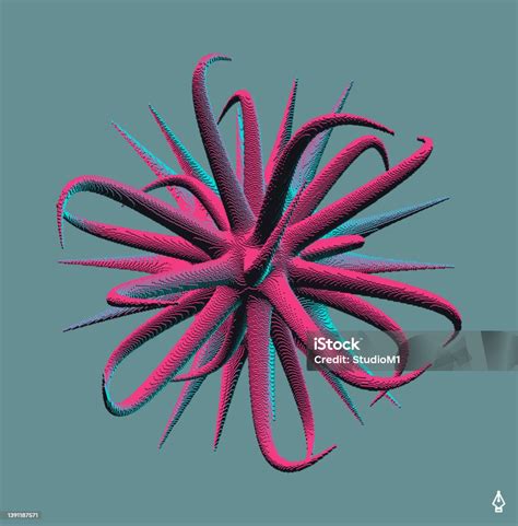 역동적인 효과를 가진 탄타클 표지 디자인 템플릿을 참조하십시오 미래 지향적 인 기술 스타일 복셀 아트 인쇄 제품 디자인 포스터 카드 전단지 또는 브로셔에 대한 3d 벡터