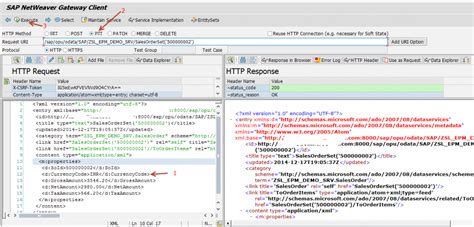 Update Data In Back End Using Odata Service