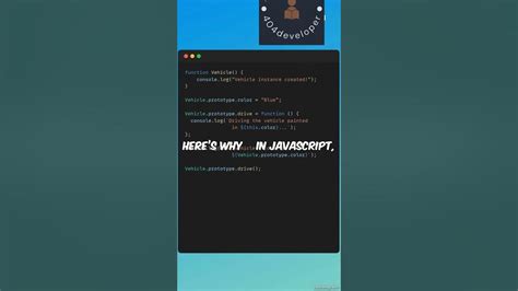 Understanding Javascript Prototypes In 60 Seconds 🚀 Coding Nodejs