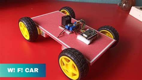 How To Make Diy Smartphone Controlled Wifi Car Using Nodemcu Esp8266