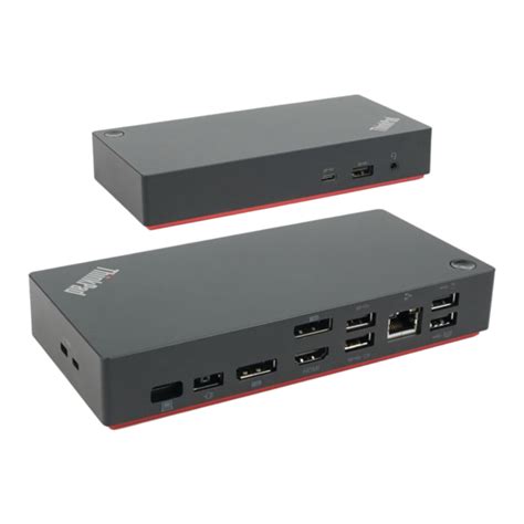 Lenovo Thinkpad Universal Usb C Dock V2 User Manual Pdf Download Manualslib