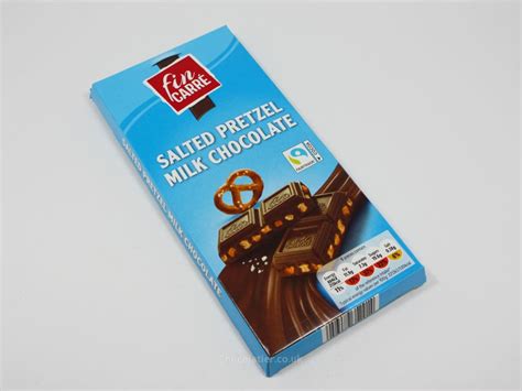 Lidl Fin Carré Salted Pretzel Milk Chocolate Review 200g