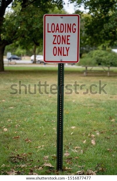 Loading Zone Only Signage Park Stock Photo Shutterstock