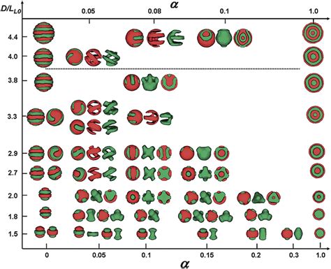 Self Assembled Morphologies For Symmetric Diblock Copolymers Confined Download Scientific