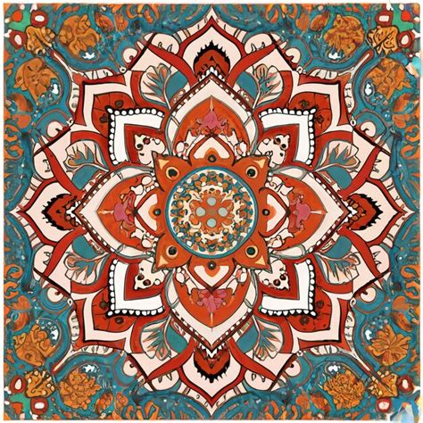 Premium Vector Illustrations Vector Colorful Classic Pattern Design