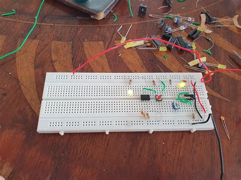 I Built My Monostable Circuit And It Was Working Perfectly Last Night But This Morning It