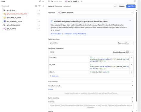 Accessing Parameters For Use In Workflows 💬 Workflows Retool Forum