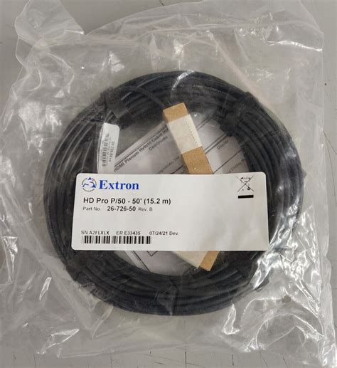 Extron Hd Prop Hdmi Premium High Speed Optical Cable 50 15 2 M 26 Lpav