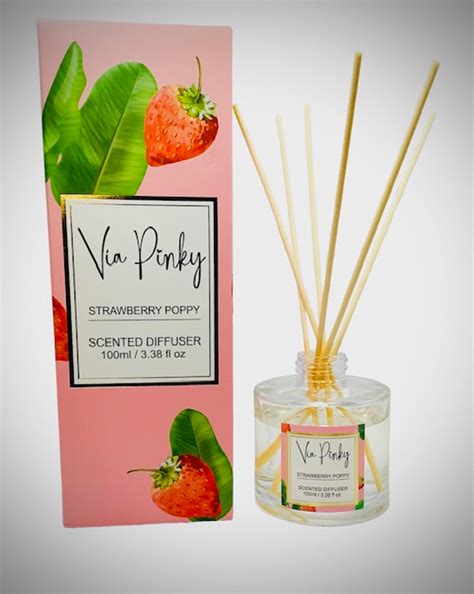 Strawberry Poppy Scented Diffuser