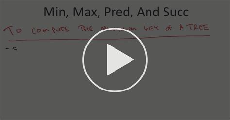 Binary Search Tree Basics Part Ii Week 3 Coursera
