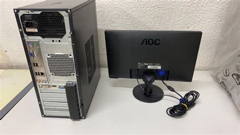 Asus And AOC Desktop CPU Set Computers Tech Office Business Technology On Carousell