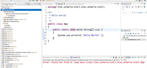 Error Could Not Find Or Load Main Class When Importing The Maven Configuration · Issue 361