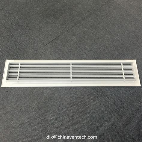 Hvac System Ventilation Aluminum Linear Bar Grille Air Diffuser Ventech