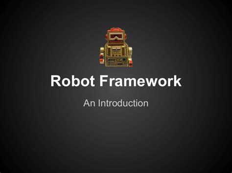 Introduction To Robot Framework External