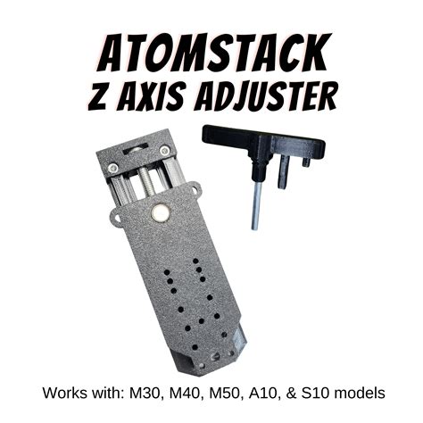 Atomstack Z Axis Adjuster Works With M30 M40 M50 A10 S10 Standard