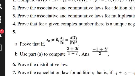 Solved 2 Prove The Associative And Commutative Laws For Chegg