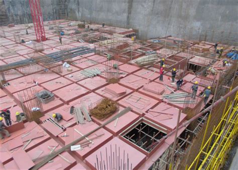 Plastic Concrete Formwork System Reusable Plastic Formwork Easy Erection