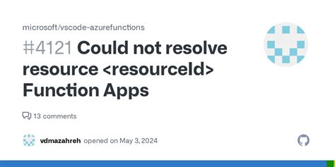 Could Not Resolve Resource Function Apps Issue 4121 Microsoft