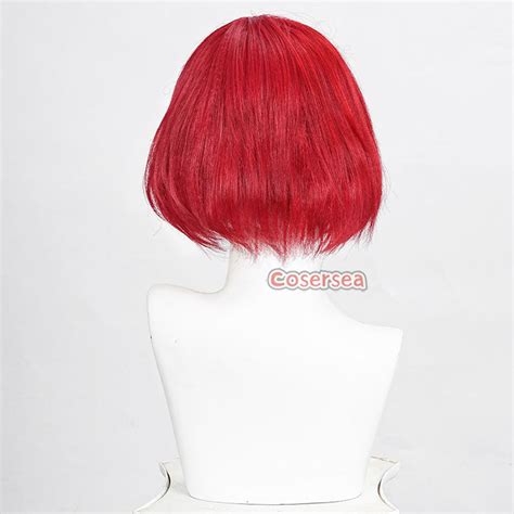 Honkai Star Rail Tribble 30cm Red Cosplay Wigs Coserseas