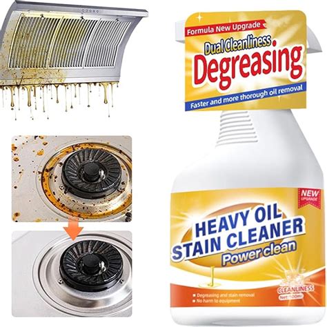Heavy Duty Degreaser And Multi Surface Cleaning Foam Powerful Oil