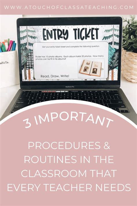 3 Important Procedures And Routines In The Classroom That Every Teacher Needs — Stephanie Nash A
